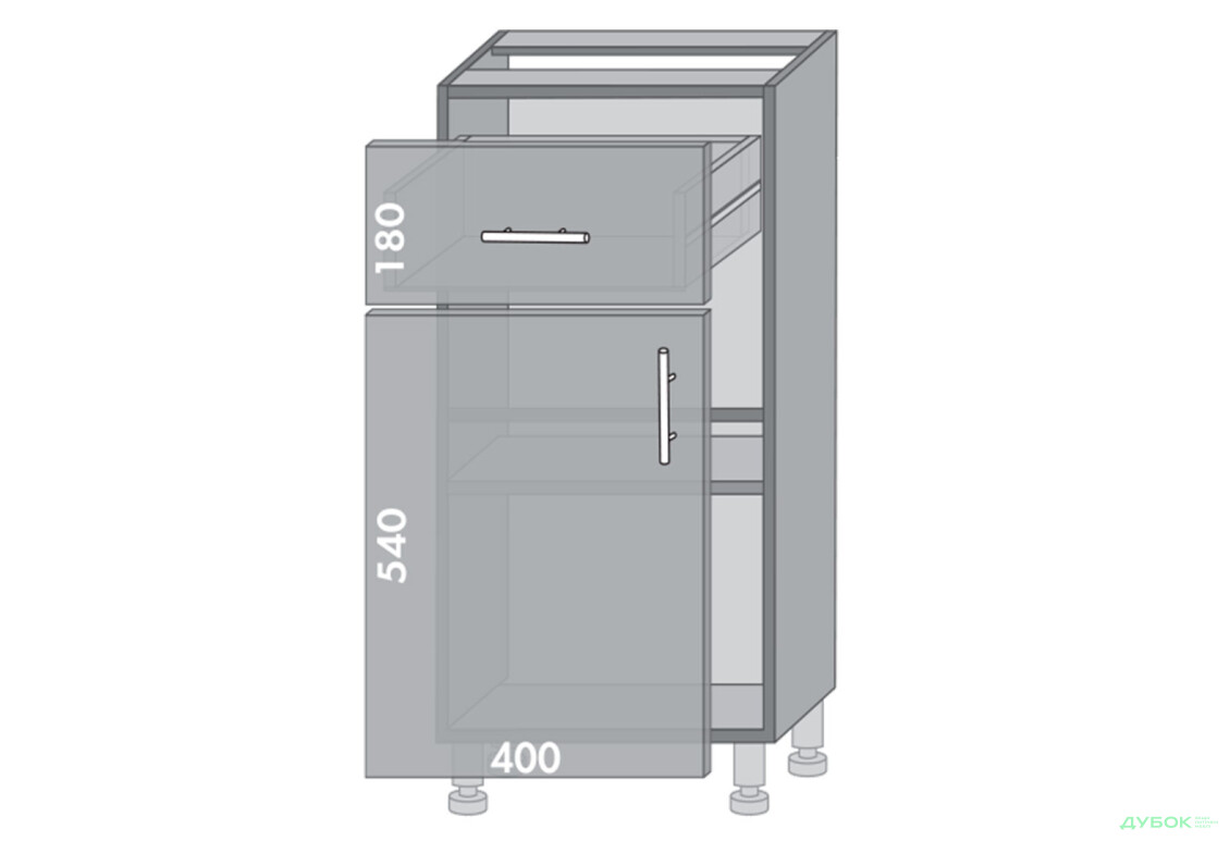 Низ 42 Амелі / Ameli MebelStar купити за ціною 1608 грн | ДУБОК